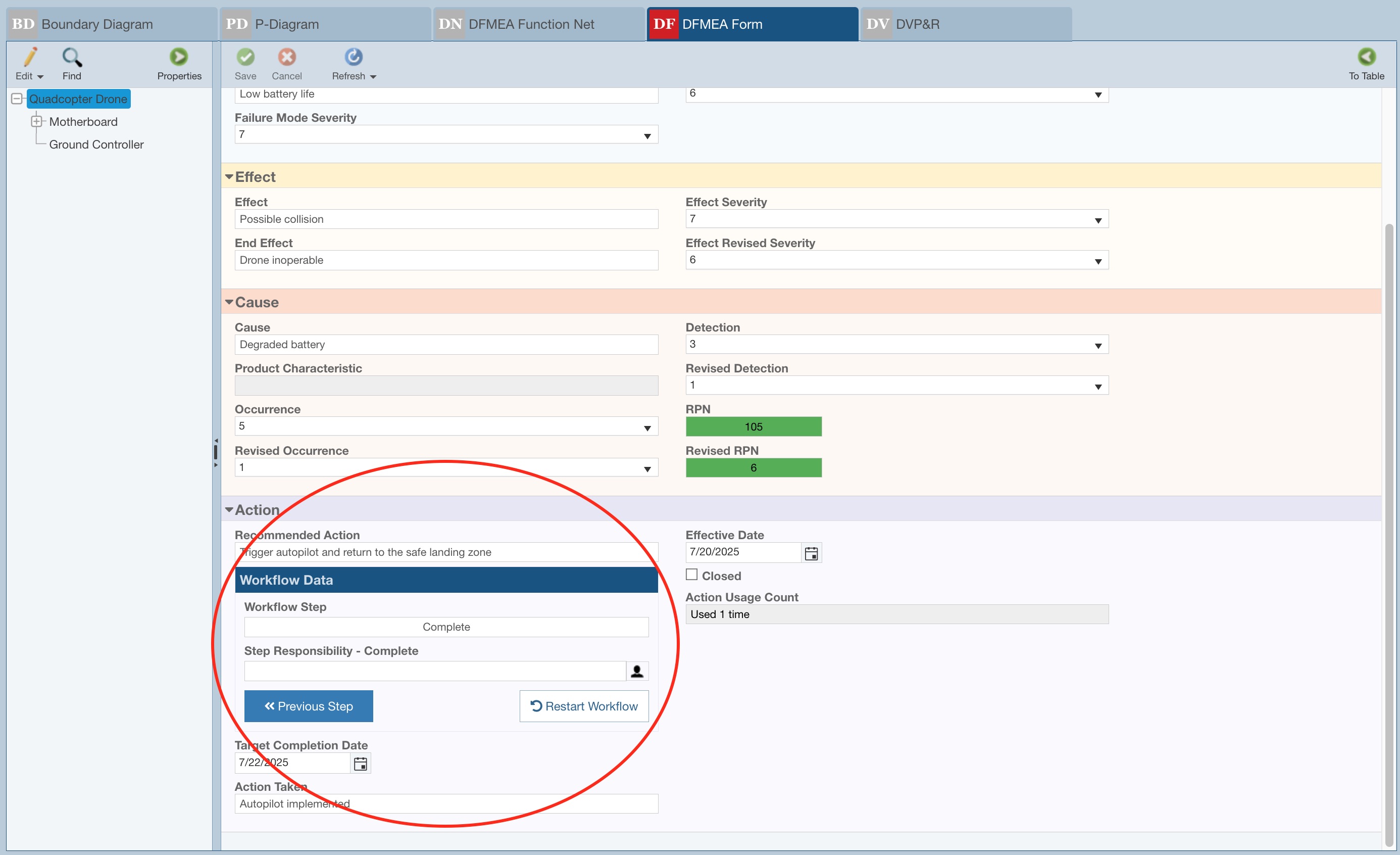 Getting Started with Relyence FMEA